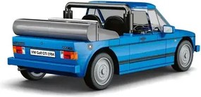 COBI Stavebnice 24661 Volkswagen Golf GTI Cabrio 1984 modrá / 1:35 / 9