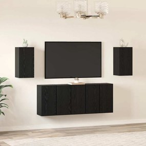 Sestava TV skříněk 7 ks Černý dub Kompozitní dřevo 3393145