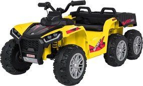 Elektrická čtyřkolka Quad Sport TX 4×4 žlutá