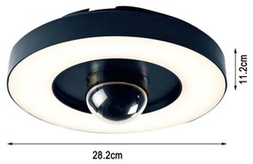 Immax NEO 07792L -LED Chytrá venkovní kamera se světlem RING 22W/230V Wi-Fi Tuya