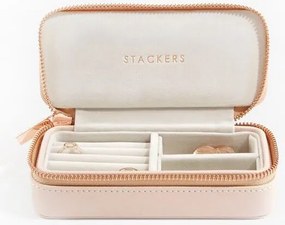 Cestovní krabička na šperky Travel Medium Stackers blush pink