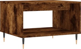 vidaXL Konferenční stolek 60 x 50 x 40 cm kompozitní dřevo [829249] Barva: Černá