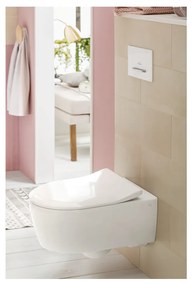 VILLEROY & BOCH Villeroy Boch ViConnect: M300 ovládací tlačítko k WC, Glass Glossy White, 922160RE