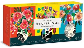 Galison Puzzle Sada Kitty McCall 120 dílků 3v1