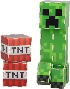 PALADONE Stavebnice Creeper / Minecraft / 50 dílků / od 6 let