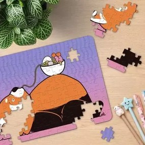 RAVENSBURGER Puzzle se stojánkem Čas na ramen / 100 dílků / od 10 let