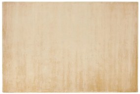 Viskózový koberec 160 x 230 cm pískově béžový GESI II Beliani