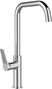 Invena Alonia, vysoká dřezová baterie h-373, chromová, INV-BZ-70-001-V Leták: https://cloud.invena.pl/s/nnXaZKg3crBrRkz/download?path=%2FPliki%20do%20strony%20www%2FBZ-70-001-V/Inne/BZ-70-001-V-ulotka-PL…
