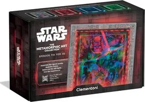 CLEMENTONI Puzzle Star Wars VII-VIII-IX / 520 dílků / Svítící metamorf