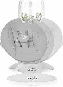 LIONELO Kojenecké lehátko Iris Grey Concrete / od narození