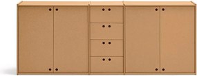 Komoda v přírodní barvě 197x80x40 cm Wally – Teulat