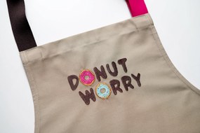 Kuchyňská zástěra DONUT WORRY