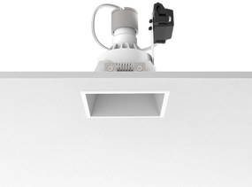 Flos 03.4209.B1 Easy Kap 80 Square Fixed, bílá bodovka, 1x max50W PAR16, 8x8cm