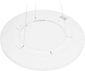 LED stropní světlo s dálkovým ovládáním Estela Low UGR - průměr 60 cm, bílá
