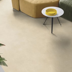 Gerflor, PVC podlaha - lino AladinTex Ultra 2460 Chicago cream, na míru, šíře 4m, béžová, filc, chodba / předsíň