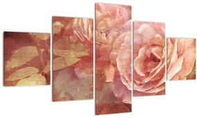 Obraz růží (125x70 cm)