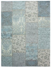 Flair Rugs koberce Kusový koberec Manhattan Patchwork Chenille Duck Egg ROZMĚR: 200x290