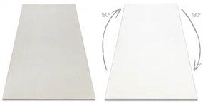 koberec SOFTY, Jednotný, Jednobarevný, krémová velikost 140x190 cm | krásné koberce cz