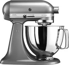 KitchenAid 5KSM125ECU stříbrná / Kuchyňský robot / 300W / 4,8L / 10 ry