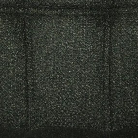 Jídelní židle křeslo zelená látka nohy černý kov DCH-P3146 GRN2