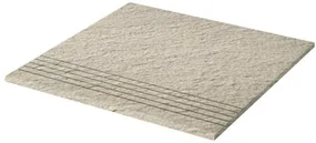 Schodovka Rako Taurus Granit tmavě béžová 30x30 cm protiskluz TCV34061.1