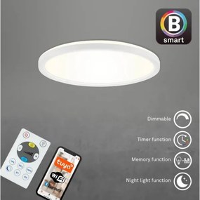 Briloner 7058-016 - LED Stmívatelné svítidlo SLIM LED/18W/230V Wi-Fi Tuya + DO