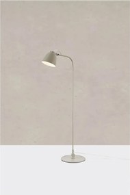 Šedobéžová stojací lampa s kovovým stínidlem (výška 130 cm) Tilt – Markslöjd