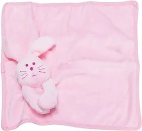 Karlie Vzor králíček Růžová 32cm / Mazlící dečka pro štěňata