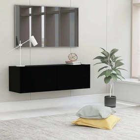 vidaXL TV stolek 100 x 30 x 30 cm dřevotříska [801484] Barva: Černá