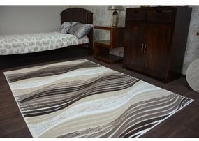 koberec AKRYL YAZZ 1760 Hnědý/tmavá béžová velikost 133x190 cm | krásné koberce cz