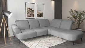 XXXLutz ROHOVÁ SEDAČKA, textil, šedá Sit & More - Sedací soupravy - 000144013281