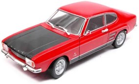 Welly Ford Capri 1969 červeno-černý 1:24