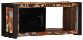 TV skříňka 80x30x35 cm masivní regenerované dřevo