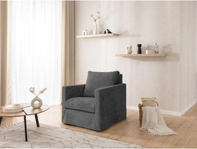 Tmavě šedý potah 84 cm Paphos – Ropez