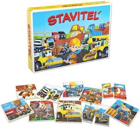 HYDRODATA Karty Stavitel soubor her 3v1 Pexeso Dueto Černý Petr *SPOLEČENSKÉ HRY* 170974