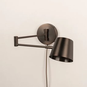 Nástěnné svítidlo Snap Fosca Coffe Brown Mini