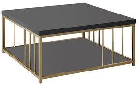 Konferenční stolek Zenn Anthracite and Gold