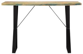 Jídelní stůl 120 x 60 x 76 cm masivní recyklované dřevo - Default Title