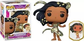 Figurka funko pop! ultimate princess collection - pocahontas (gold) s odznakem