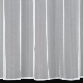 ZÁCLONA NA KROUŽCÍCH ESEL 350X150 CM BÍLÁ