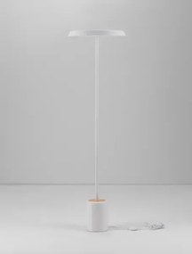 Moderní stojací lampa Ophelia Bílá