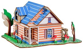 Woodcraft construction kit Woodcraft Dřevěné 3D puzzle Vila v Fontainebleau