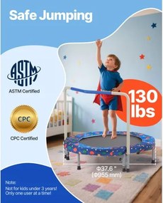 91,4 cm trampolína pro děti Skládací mini trampolína – ETBC36YCYXBC34346V0