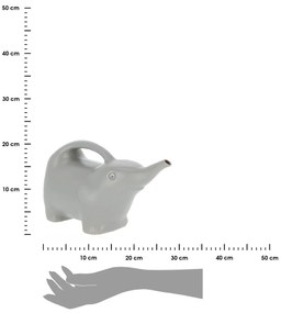 Dětská konev na zalévání Elephant, 1,6 l, šedá