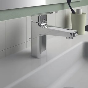 Ideal Standard Ceraplan - Umyvadlová baterie Grande s laminárním proudem s kovovou odtokovou garniturou, chrom BD232AA