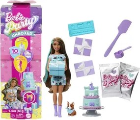 Mattel Barbie party reveal barbie - tyrkysová / od 3 let