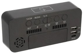 Budík - LED hodiny Izoxis 24736