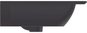 Ideal Standard Connect Air - Nábytkové umyvadlo 840 x 460 mm, hedvábná černá E0279V3