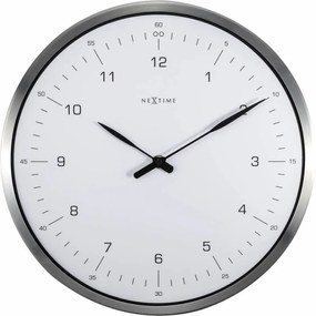 Designové nástěnné hodiny 3243wi nextime 60 minutes 33cm