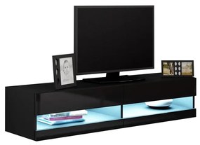 Televizní stolek VIGO NEW VG12D 140 černý lesk